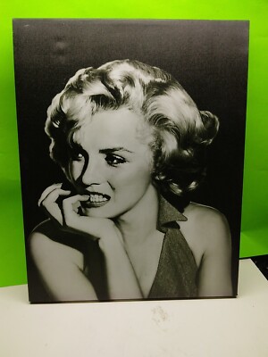 Marilyn Monroe Jerry Michaels Portrait 15x19" Stretch Vinyl Canvas Wall ...