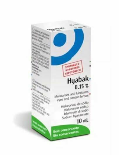 Hyabak 0.15% Hypotonic Solution for Dry Eyes - 10ml for sale online | eBay