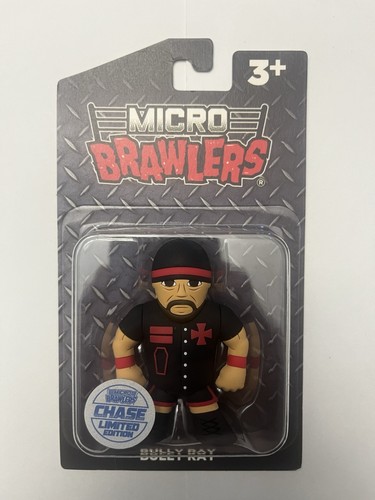 Micro Brawlers Lot Of 10 (1 Chase) Bully Ray, Hurricane, Lex Luger ...