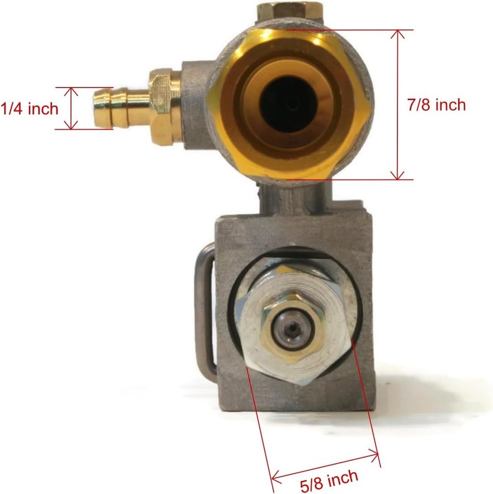 The ROP Shop Outlet Valve Kit with Tube, Unloader, & Chemical Injector ...