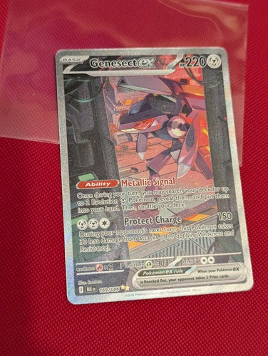 Genesect EX - 169/086 - English Black Bolt SIR - Pokemon Card - Pack ...