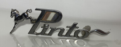 Vintage 70’s FORD PINTO ORIGINAL Metal Pony Side Panel EMBLEM | eBay