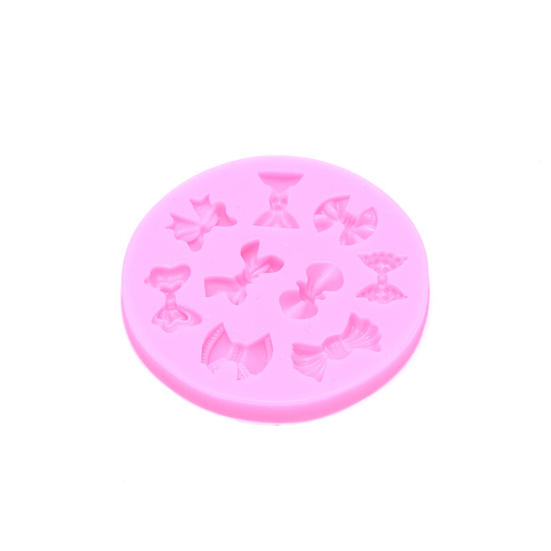 Bow Tie Chocolate Clay Candy Molds Fondant Cake Decorating Tools With ...