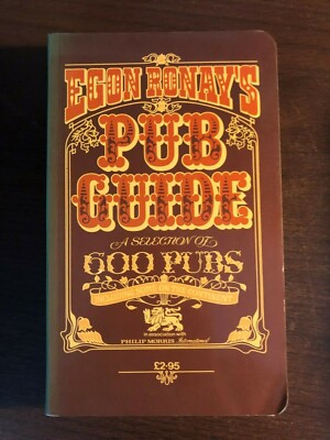 EGON RONAY'S PUB GUIDE - P/B - 1977 | eBay UK