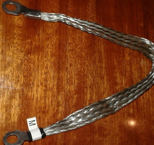 Heavy duty earth strap car truck earth moving extra long Copper With ...