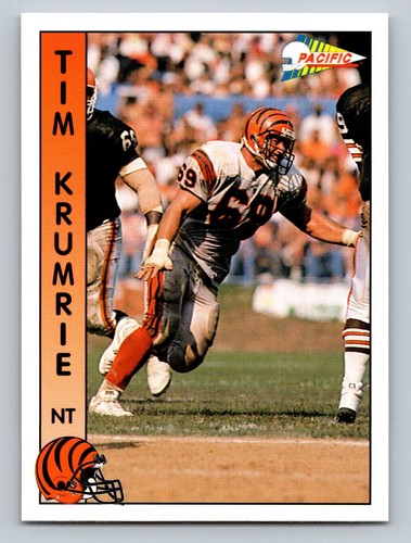 1992 Pacific - #364 Tim Krumrie for sale online | eBay