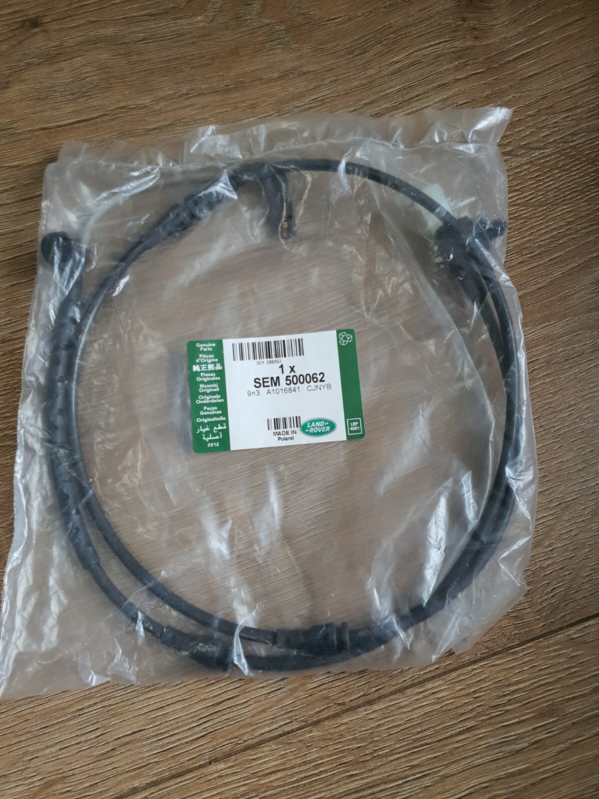 Genuine Land Rover Front Break Pad Wear Sensor Disco 3 & RR Sport ...