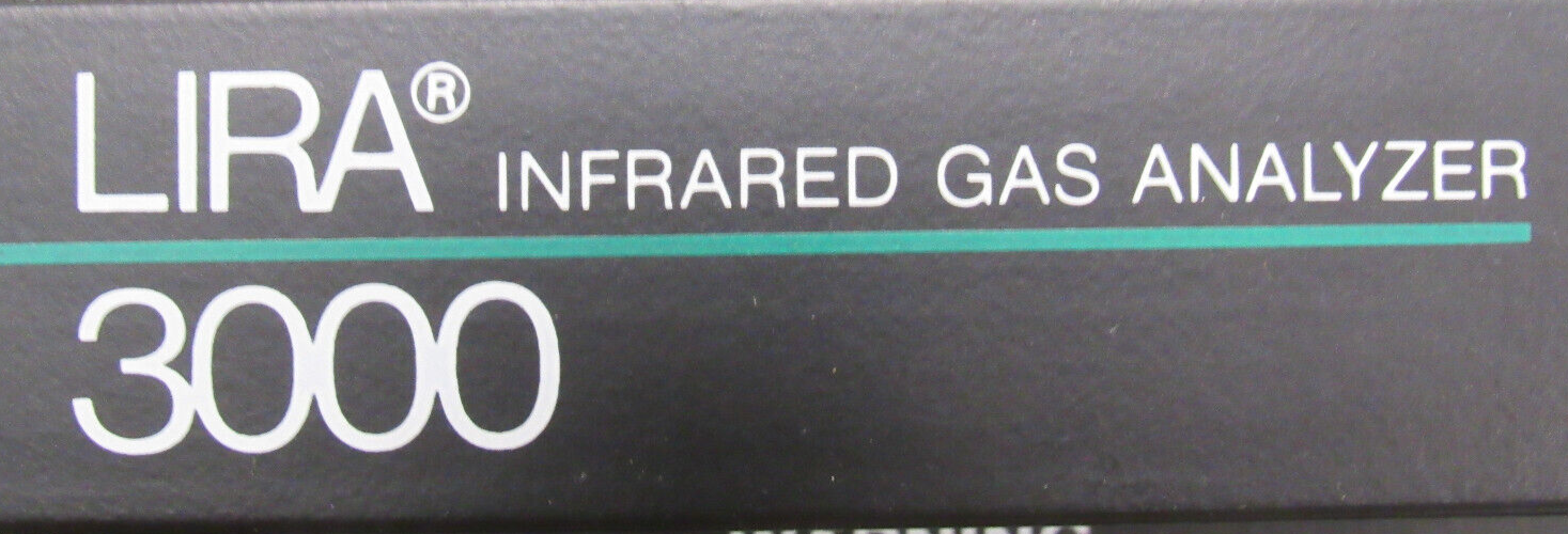 NEW MSA LIRA 3000 INFRARED GAS ANALYZER LIRA3000 | eBay