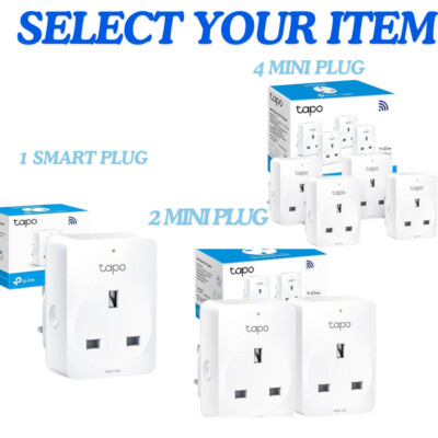 Tapo Smart Plug Wi-Fi Outlet Max 13A Wireless Power smart Socket Alexa ...