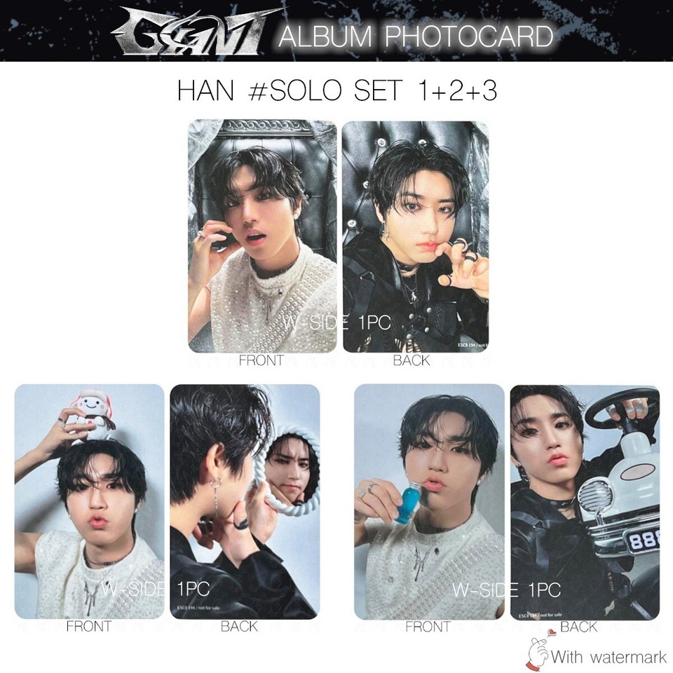 HAN STRAY KIDS GIANT JAPAN ALBUM PHOTOCARD POB LUCKY DRAW SOLO SONY | eBay