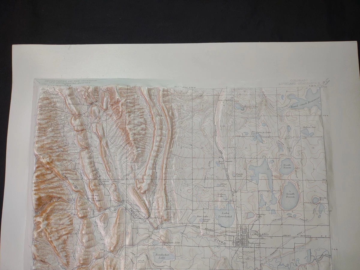 Loveland Colorado Us Map