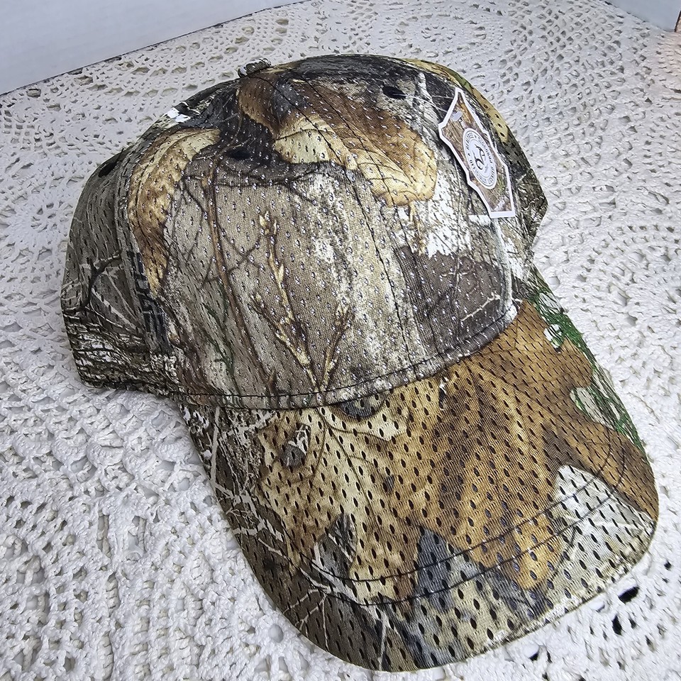 Realtree Camo Hunting Hat Cap Strapback Infinity One Size Realtree Fall ...
