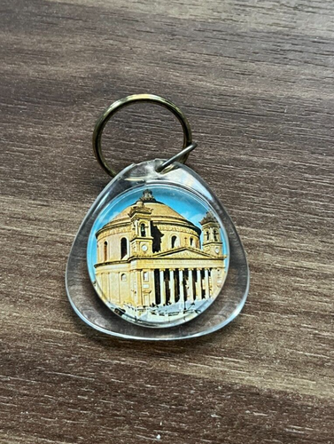 Mosta Dome Malta Keychain Vintage Souvenir Retro | eBay