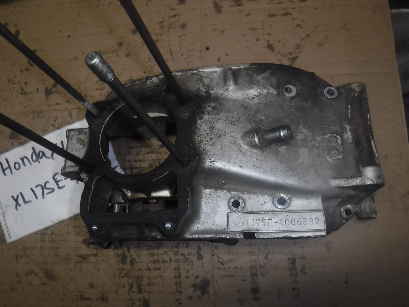 HONDA XL 175 XL175 1976 top bottom engine/motor crankcases +++ | eBay