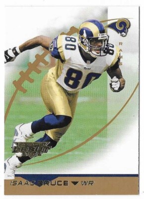 ISAAC BRUCE 2002 Topps Debut Football # 58 St. Louis Rams HOF NM - MT ...