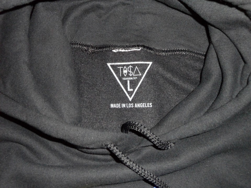 TISA HOODIE SWEATER TI$A SWEATSHIRT - BLACK SNAPBACK TYGA LAST KINGS ...