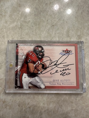 2000 Fleer Tradition Autographics Mike Alstott Auto Tampa Bay ...