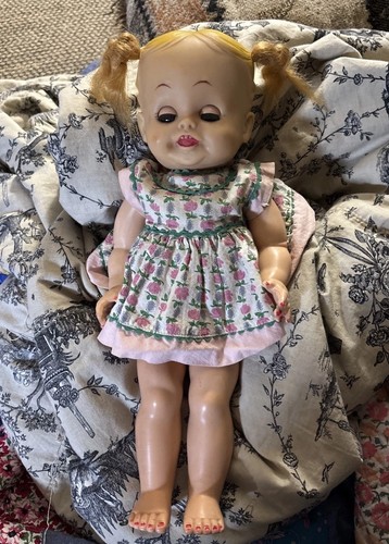 Ideal Vintage Bonnie Braids Doll Dick Tracy 1951 Walker 14” | eBay