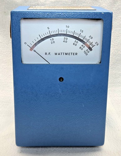 Coaxial Dynamics 88952-A Thruline Wattmeter Watt Element Reading Meter ...