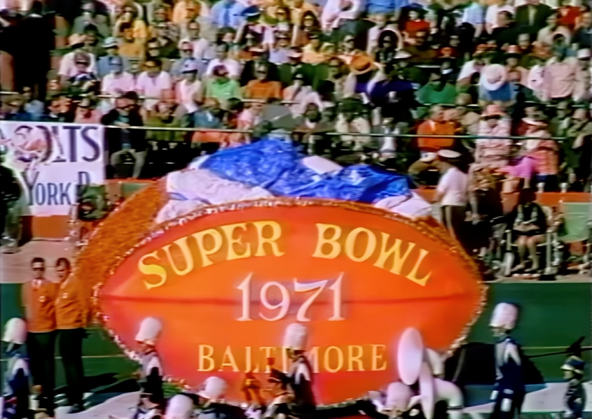 1971 NFL Super Bowl V – Dallas Cowboys vs Baltimore Colts – TV Game DVD ...