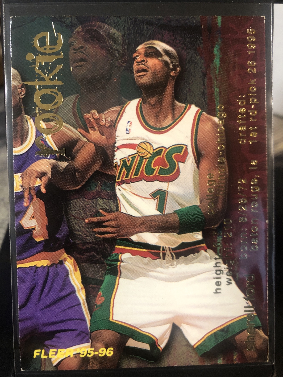 1995-96 Fleer #292 Sherrell Ford RC NBA Sonics | eBay
