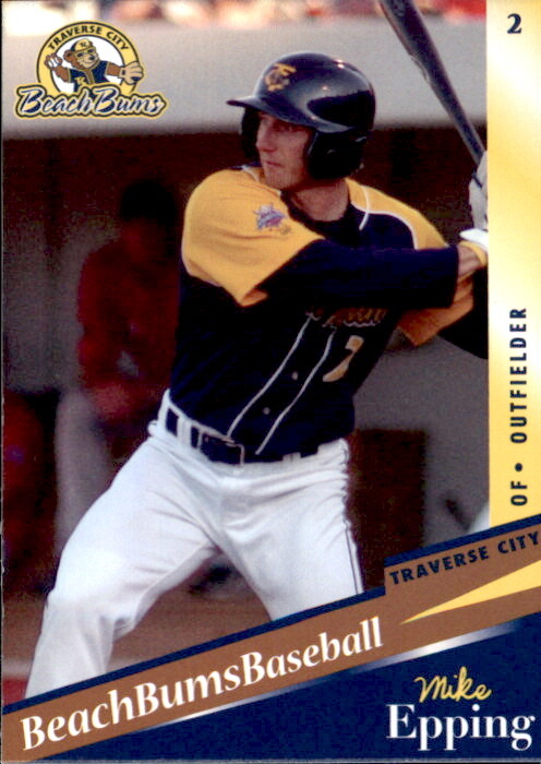 2008 Traverse City Beach Bums Team Issue #18 Mike Epping Hatteras North ...