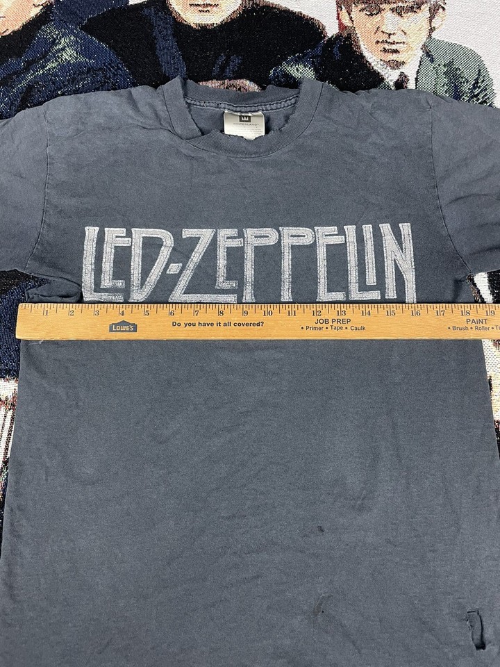 Led Zeppelin Vintage Shirt Mens Size M Black Winterland Tag Super ...