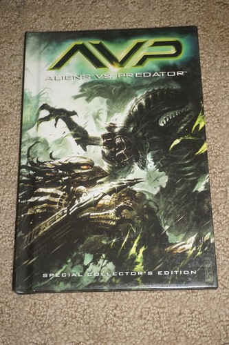 Aliens Vs Predator Special Collector’s Hardcover Mini Strategy Guide ...