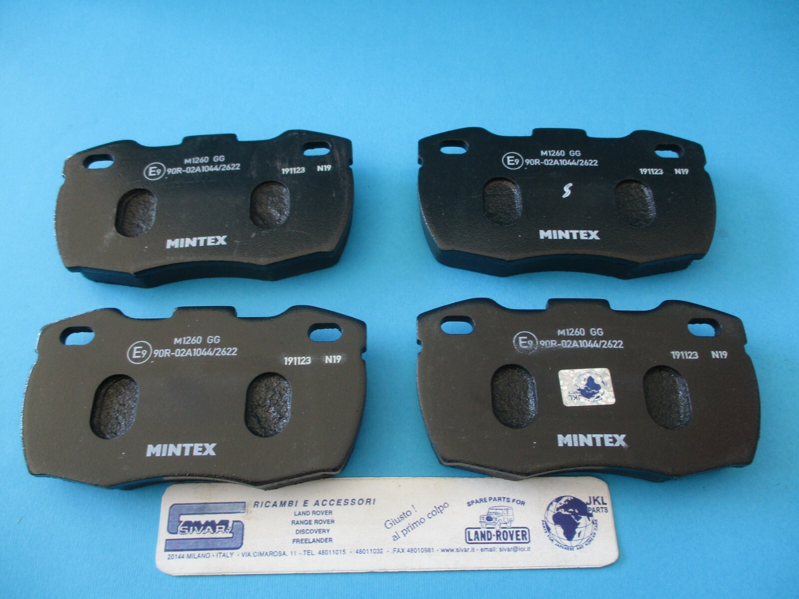 Front Brake Pads OEM For Defender 90 110 130 SFP000260 G Sivar | eBay