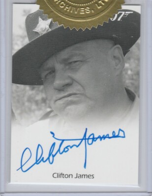 2016 007 James Bond Archives Spectre Clifton James autograph Sheriff Pepper | eBay