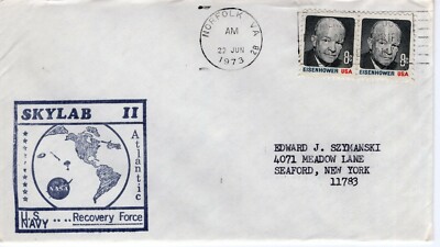 SKYLAB II RECOVERY FORCE, NORFOLK, VA 1973 FDC12061 | eBay