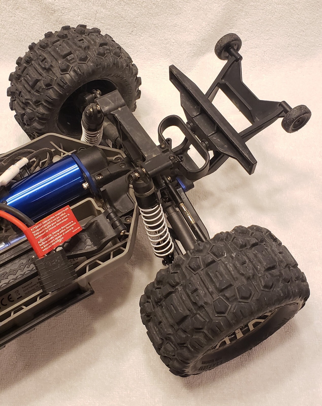 Traxxas 1/10 Hoss VXL-3s 540XL Brushless Motor 4x4 Monster Truck Black ...