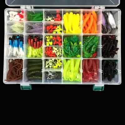 301 Pc Jig &Lure Assortment Kit for Crappie to Bass~3600 Storage Box ...