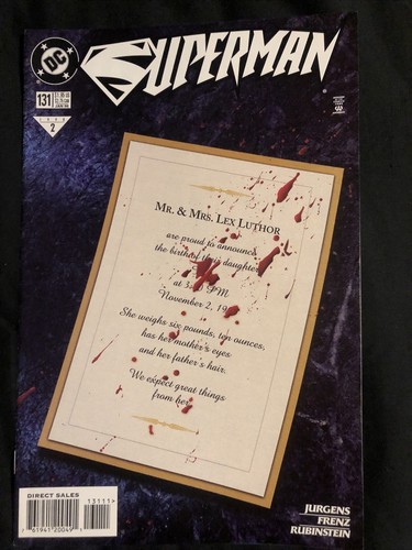Superman #131 • 1st Appearance of Lena Luthor! | eBay