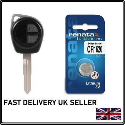 1X CAR KEY FOB BATTERY FOR SUZUKI SX4 VITARA AGILA SWIFT ALTO CR1620 ...