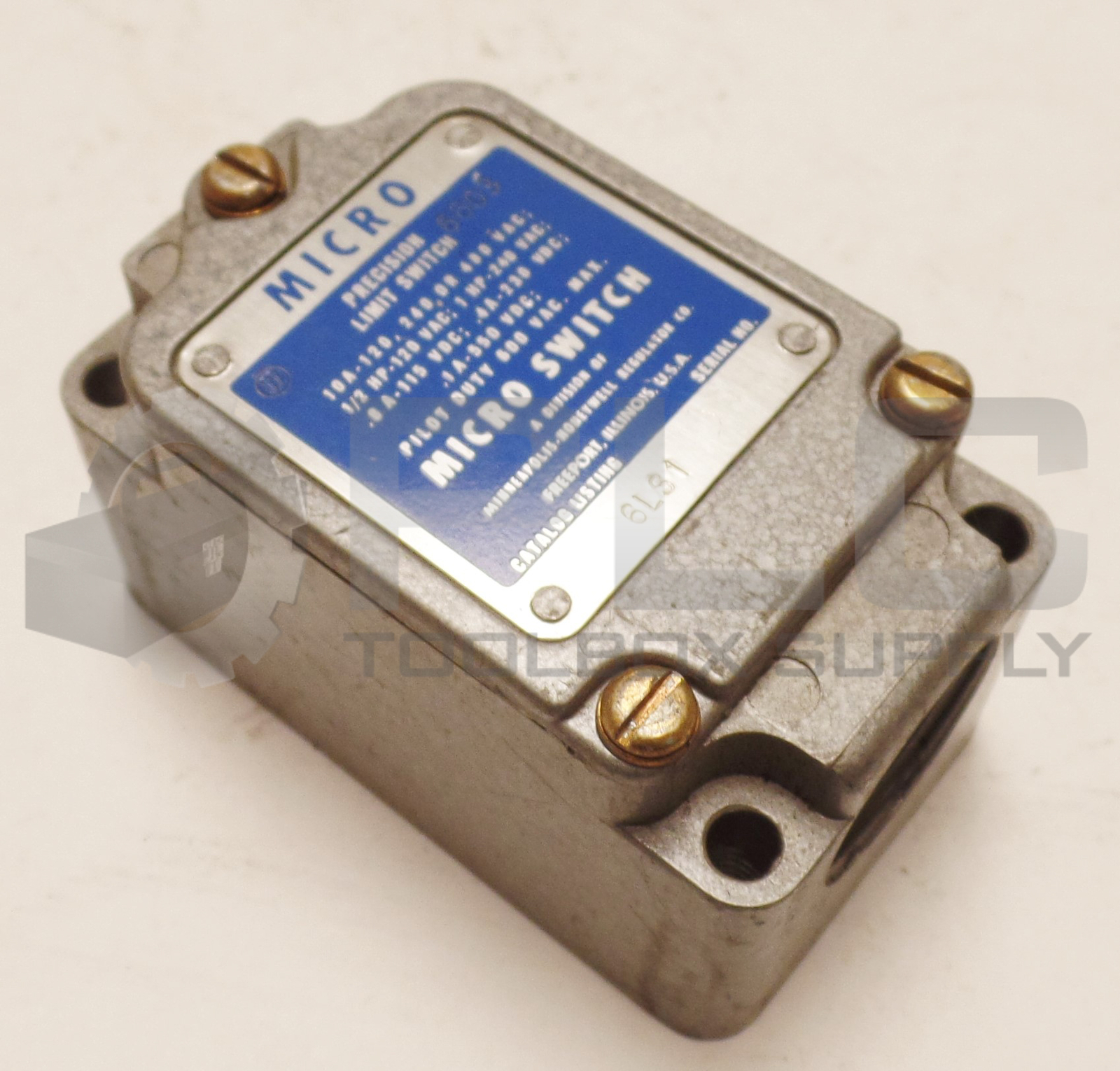 NEW MICRO SWITCH 6LS1 PRECISION LIMIT SWITCH 600VAC | eBay