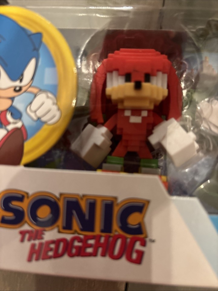 Sonic The Hedgehog 2.5" 8 Bit Digital Pack Knuckles Tails 3 Pack 2025 ...