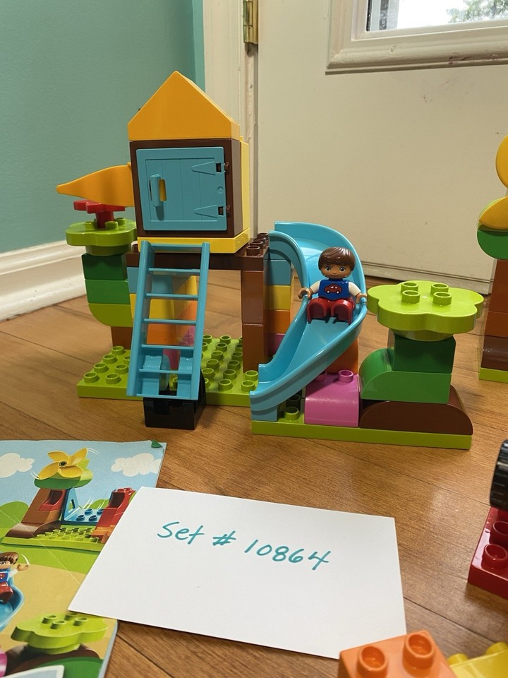 Lego Duplo #10864 Large Playground 100% Complete RETIRED in 2020 - No ...