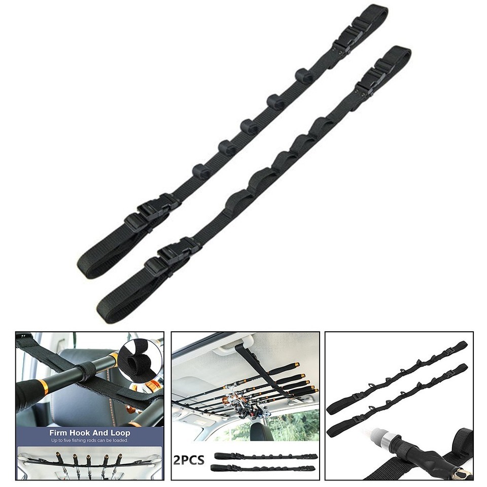 Useful Fishing Rod Carrier Strap 60in Accessories Fishing Rod Holder ...