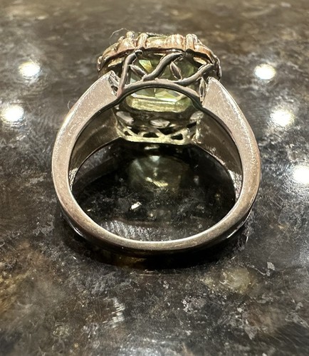 Estate Jewelry - Vintage UTC 6g Heavy 925 Sterling Silver Peridot ...