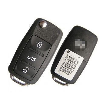 Metallic Blue Remote Key FOB Case For MK6 Golf Jetta Tiguan GTI Hard ...