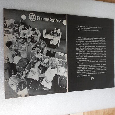 Vintage Print Ad Phone Center Phone Store Sports Illustrated Oct 25 ...