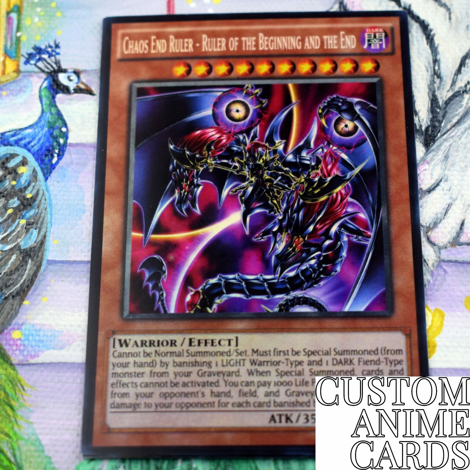 Chaos End Ruler - Ruler of the beginning and the end DIY ANIME EFFECT ...