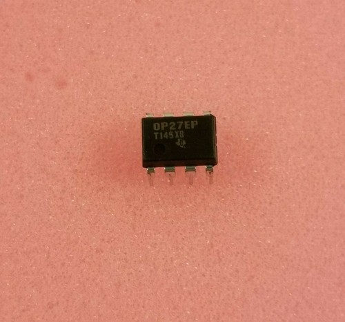 Texas Instruments #OP27 EP Analog Device 8 Pin PDIP Low Noise OP-AMP ...