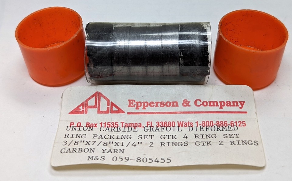 Grafoil® Stem Packing Kit Severe Service Union Bonnet Needle Valve Kit ...
