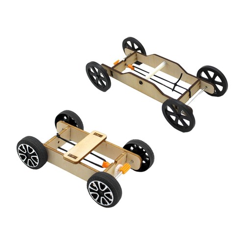 Wood DIY Car Model Kits Physics Science Wooden Model Car Teaching ...