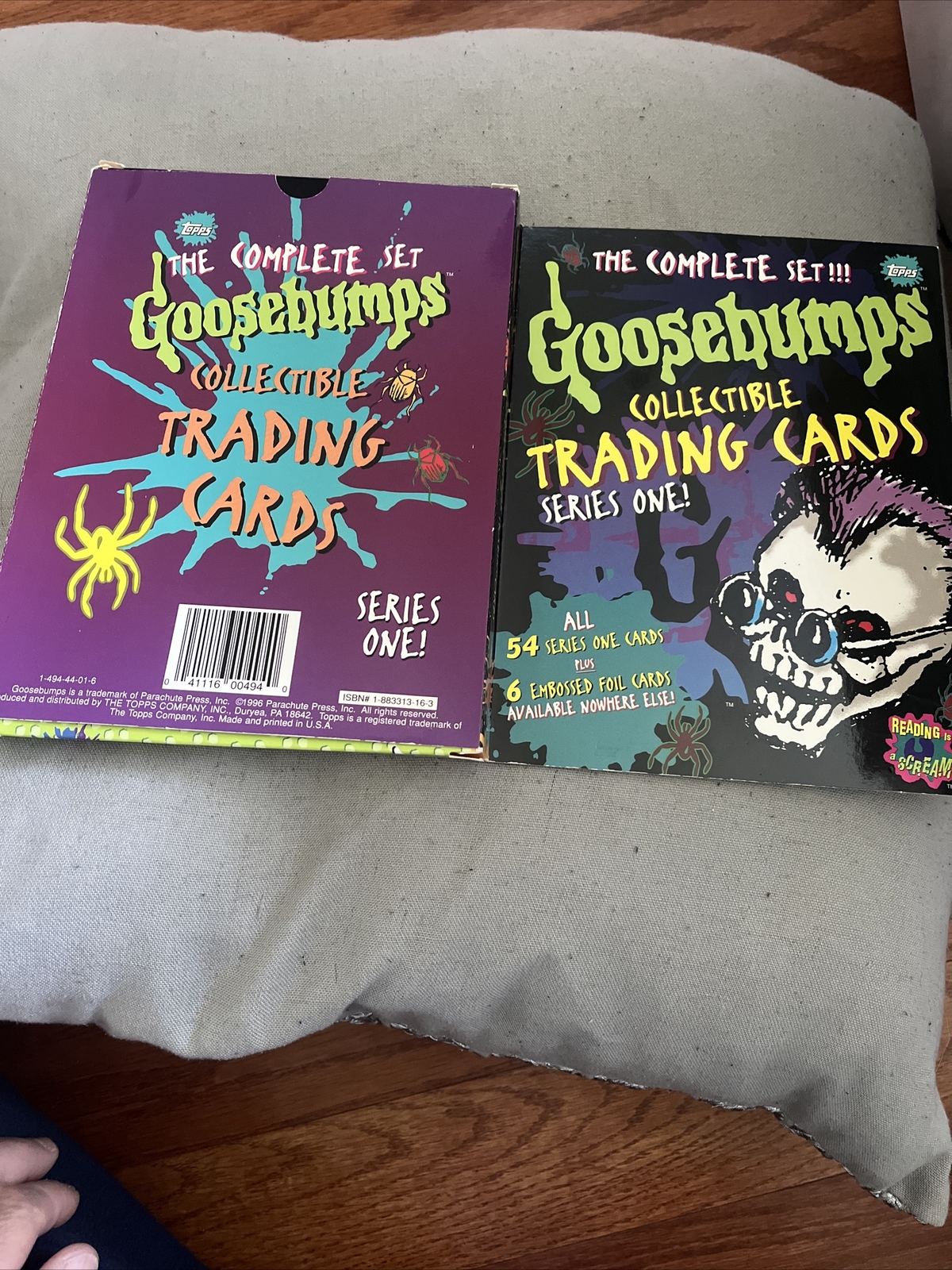 goosebumps 54 card For Sale - MAVIN