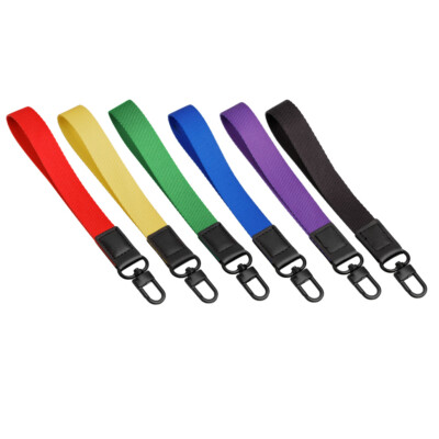 Heavy Duty Large Strong identification Nylon Clip on Handles Key Ring ...