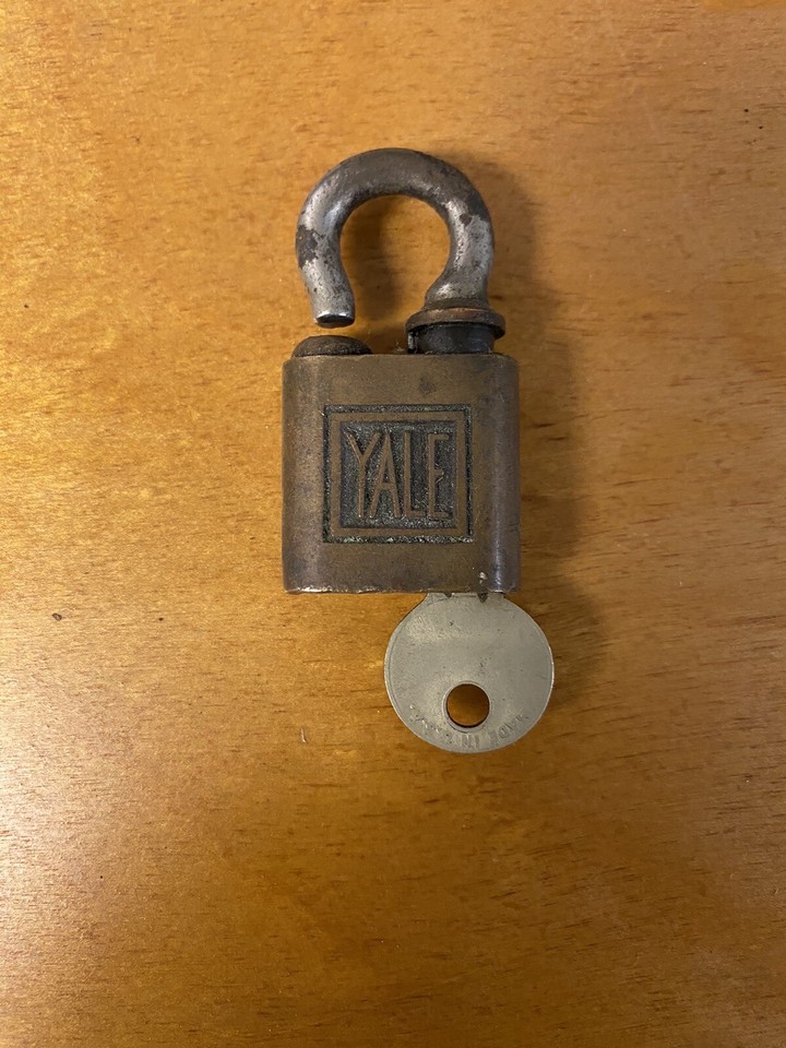 Antique Yale Padlock Comes With One Key | eBay