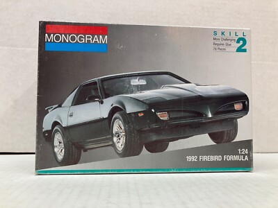 VINTAGE MONOGRAM 1/24 SCALE 1992 FIREBIRD FORMULA MODEL KIT | eBay